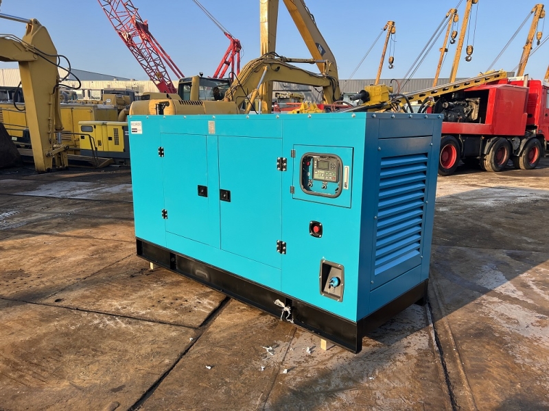 ricardo 100kva (80kw) silent generator 3 phase 50hz 400v new unused ...