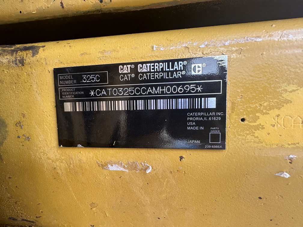 caterpillar 325c | Hogeboom Machinery | Hogeboom Machinery