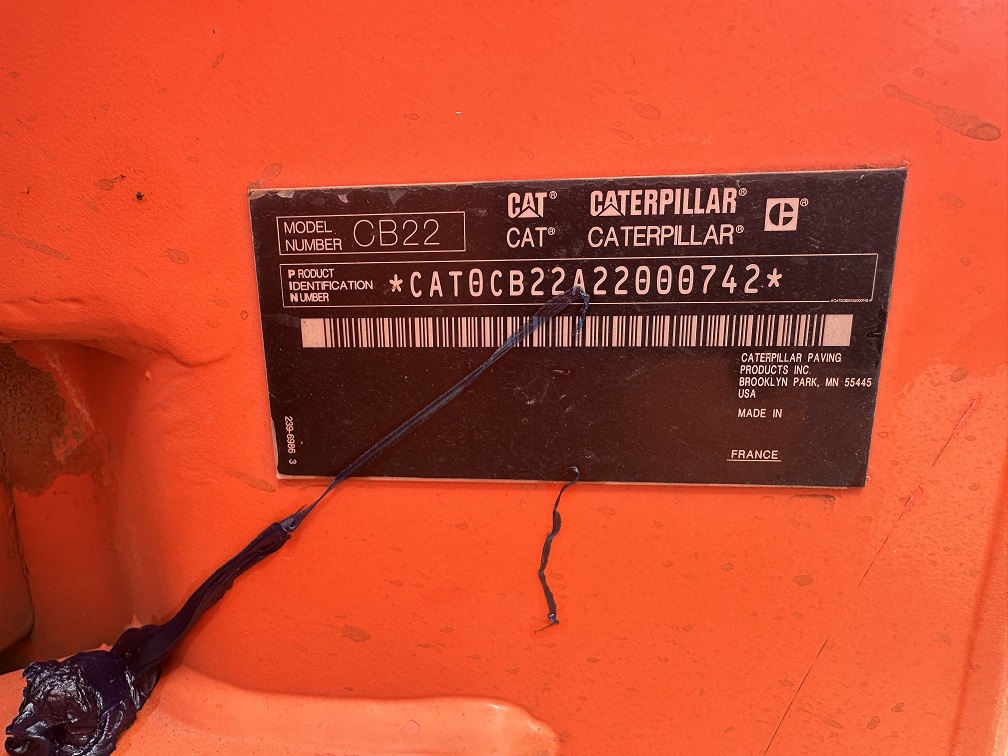 caterpillar cb22 | Hogeboom Machinery | Hogeboom Machinery