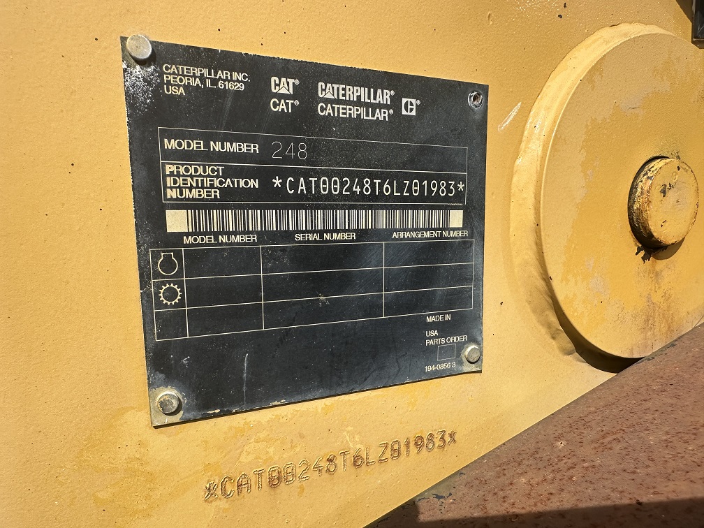 caterpillar 248 incl hydrapower ac600 asfalt miller | Hogeboom ...