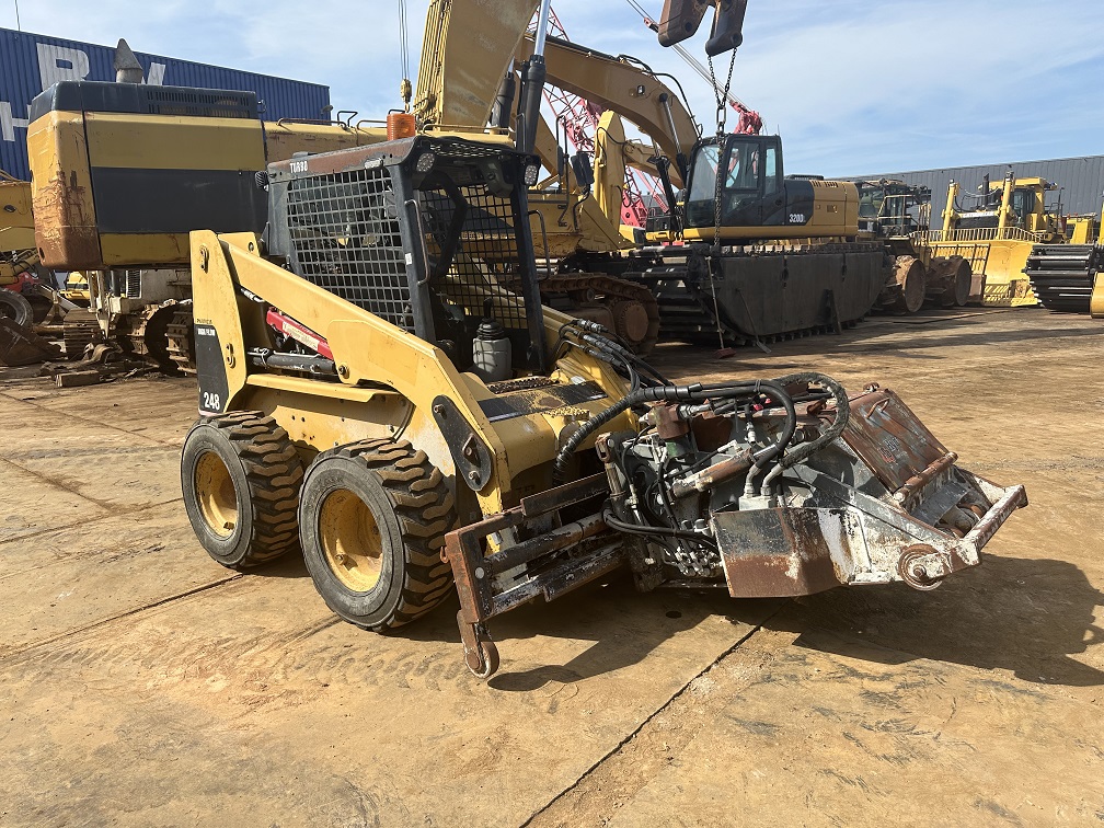 caterpillar 248 incl hydrapower ac600 asfalt miller | Hogeboom ...