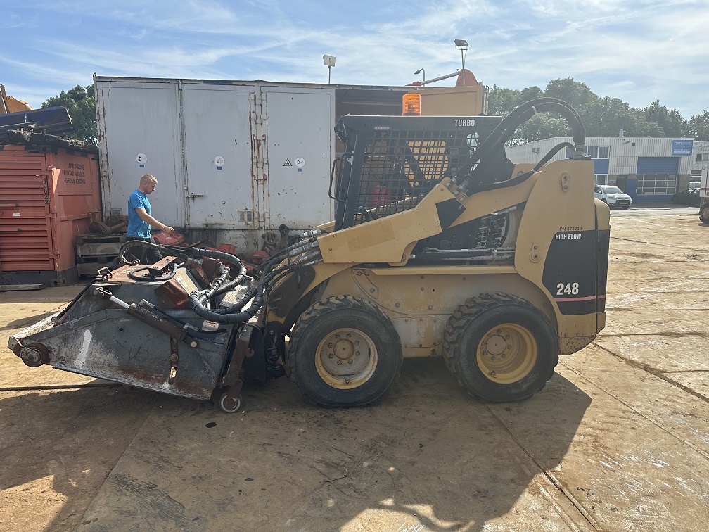 caterpillar 248 incl hydrapower ac600 asfalt miller | Hogeboom ...