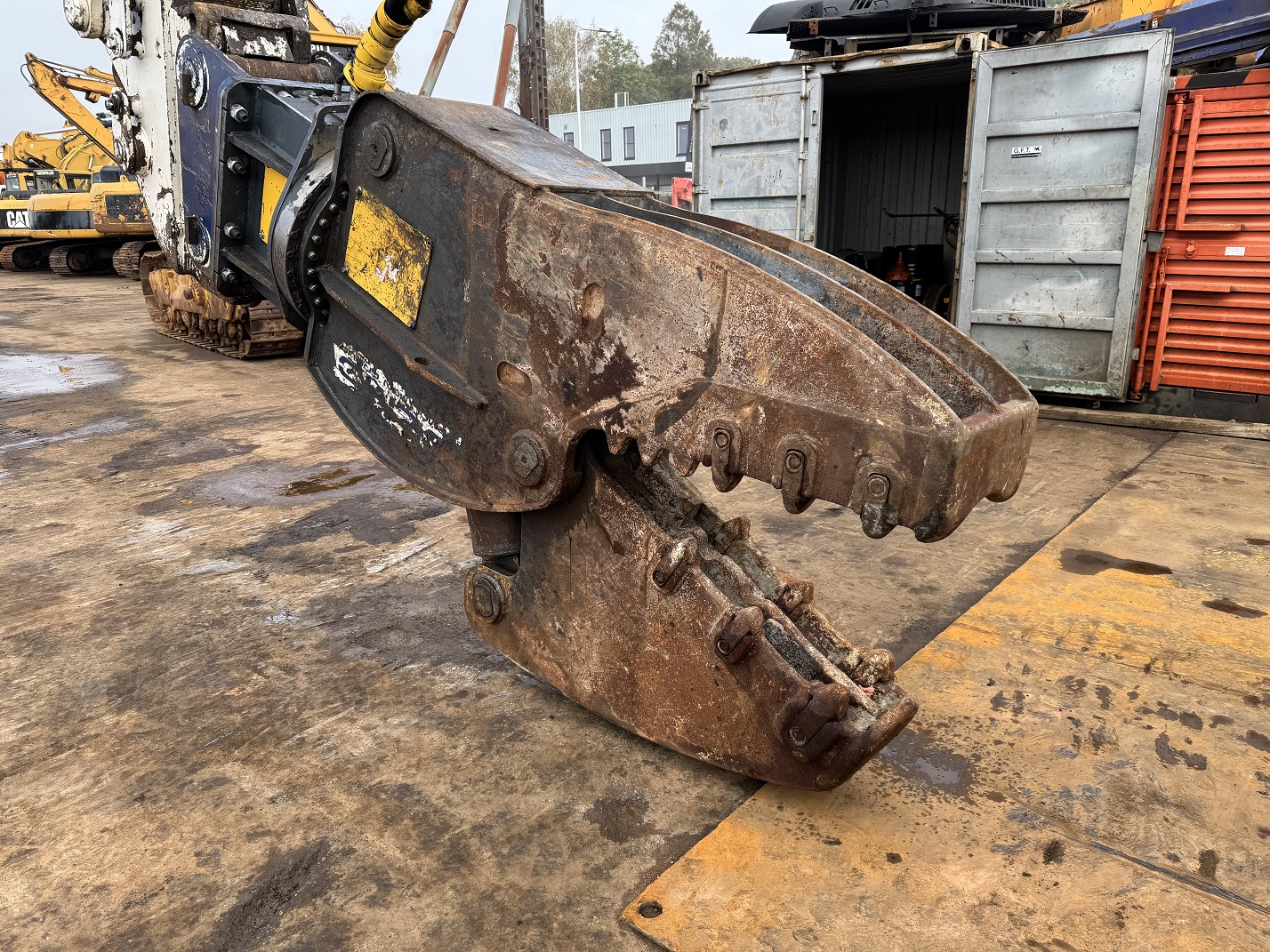 caterpillar 345cl incl mustang rh35 shear | Hogeboom Machinery ...