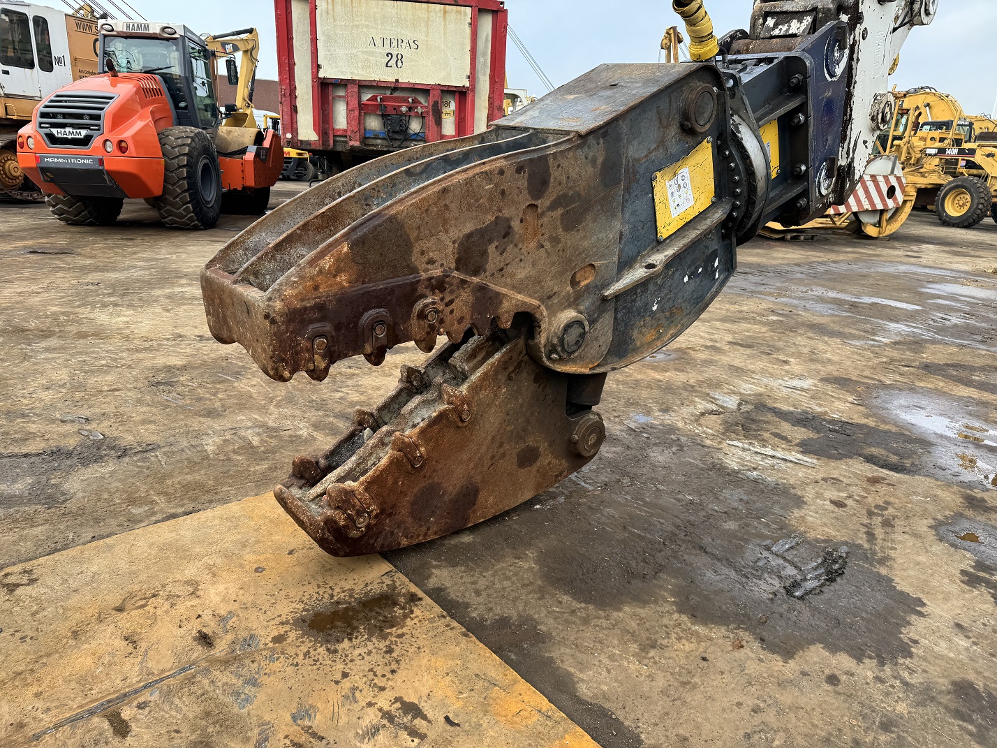 caterpillar 345cl incl mustang rh35 shear | Hogeboom Machinery ...