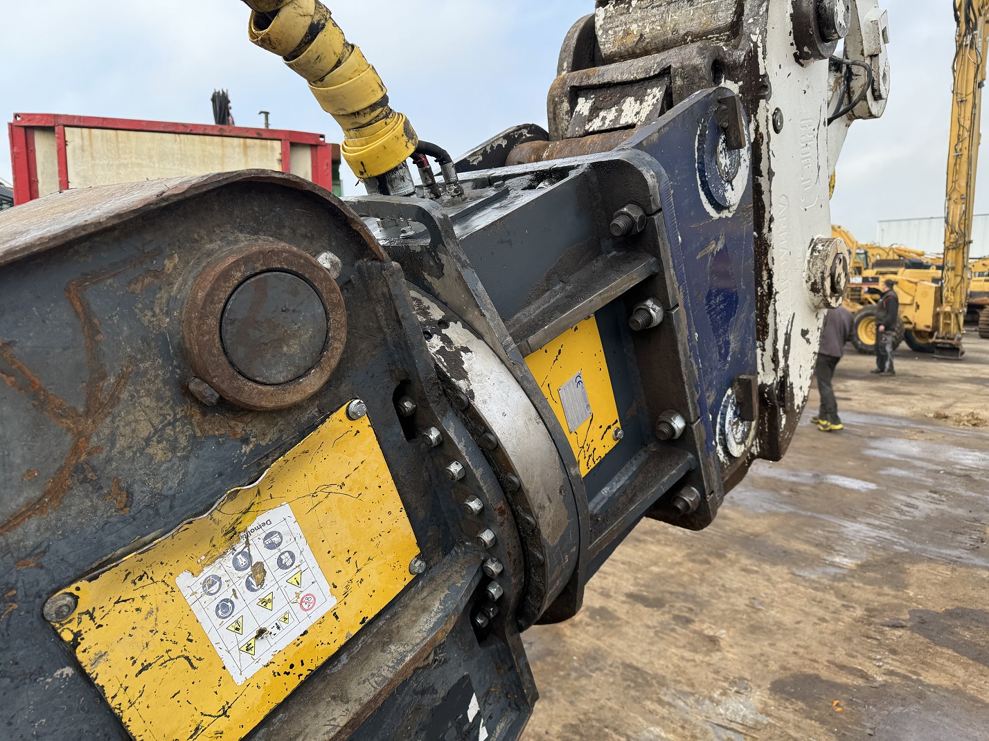 caterpillar 345cl incl mustang rh35 shear | Hogeboom Machinery ...