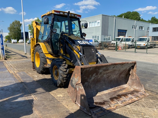 caterpillar 428 d new tyres backhoe loader | Hogeboom Machinery ...