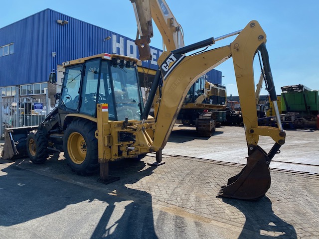 caterpillar 428 d new tyres backhoe loader | Hogeboom Machinery ...