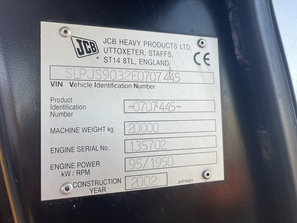 jcb js200 | Hogeboom Machinery | Hogeboom Machinery