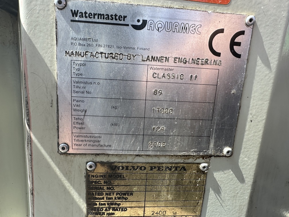 watermaster classic II | Hogeboom Machinery | Hogeboom Machinery